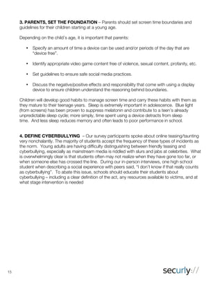 Managing Screen Time - The Student's Perspective | PDF