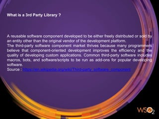 Managing Security in External Software Dependencies | PPT