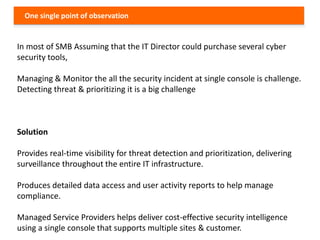 Managing security threats in today’s enterprise | PPT