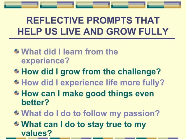 Managing self dialogue | PPT