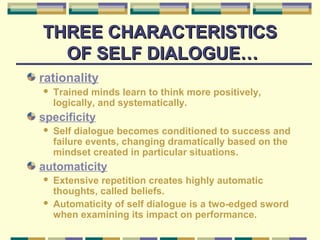 Managing self dialogue | PPT