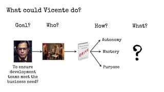 Tom Howlett A managers guide to working with self organising teams | PPT