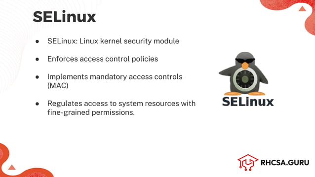 Managing SELinux Security - RHCSA (RH134).pdf
