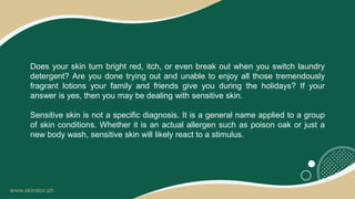 Managing sensitive skin | PDF