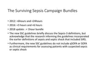 Managing sepsis and septic shock 1 | PPTX