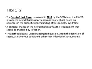 Managing sepsis and septic shock 1 | PPT