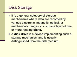 Managing server disk storage | PPTX