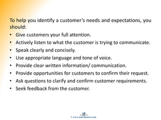 Managing Service Quality and Customer Satisfaction | PPT