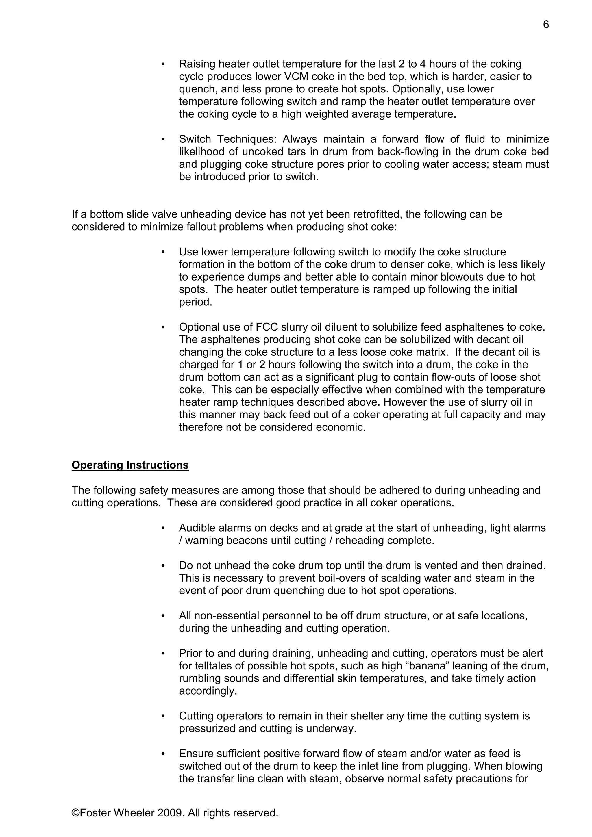 Managing shotcoke design-operationa-4rev1 | PDF