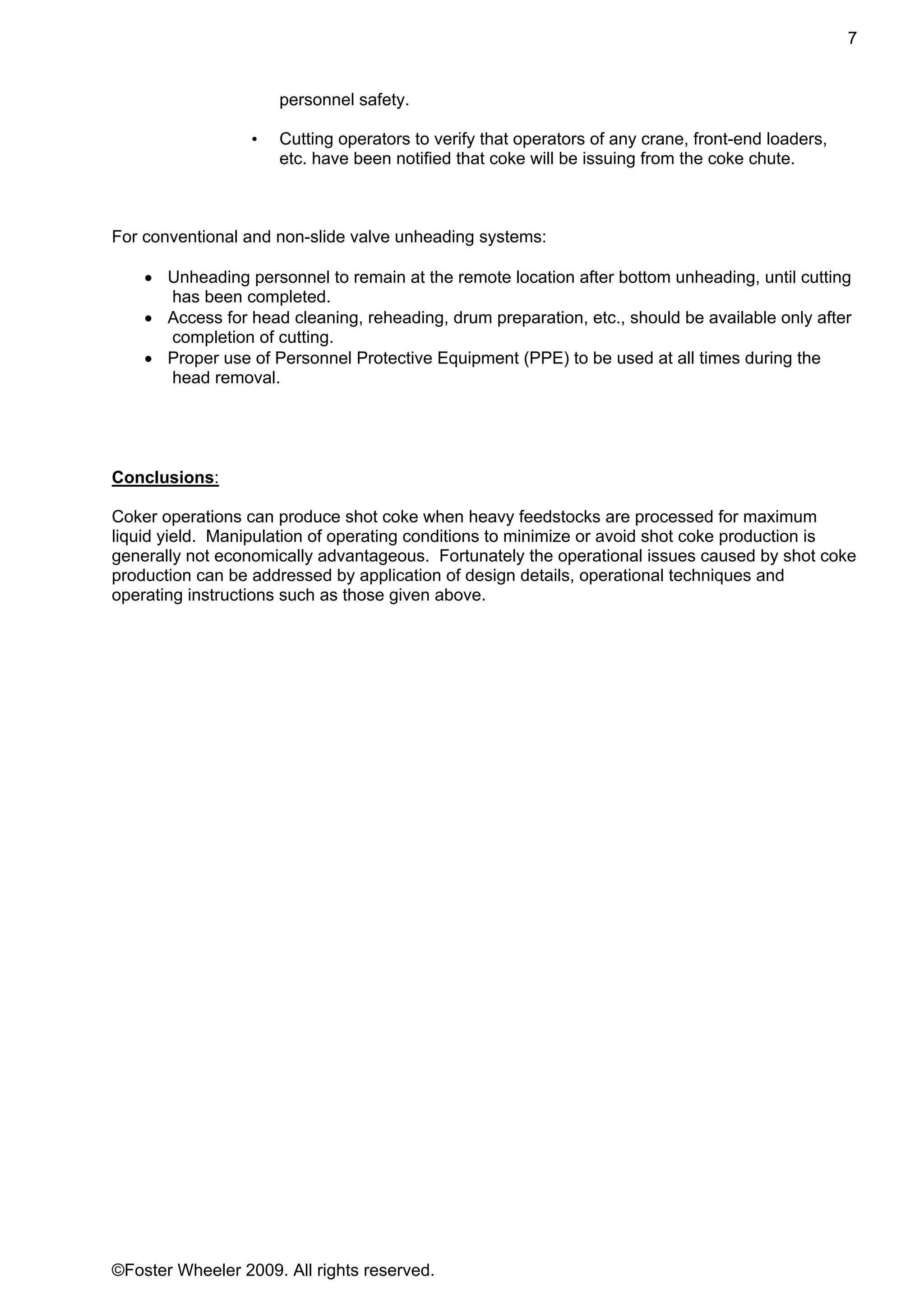 Managing shotcoke design-operationa-4rev1 | PDF