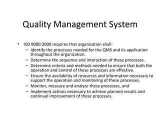 Managing software quality in an organization lecture 3 | PPT