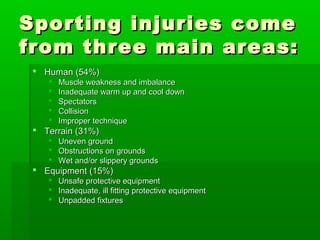 Managing sports injuries | PPT
