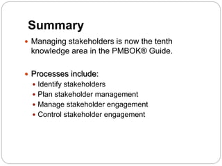 Managing Stakeholders.ppt