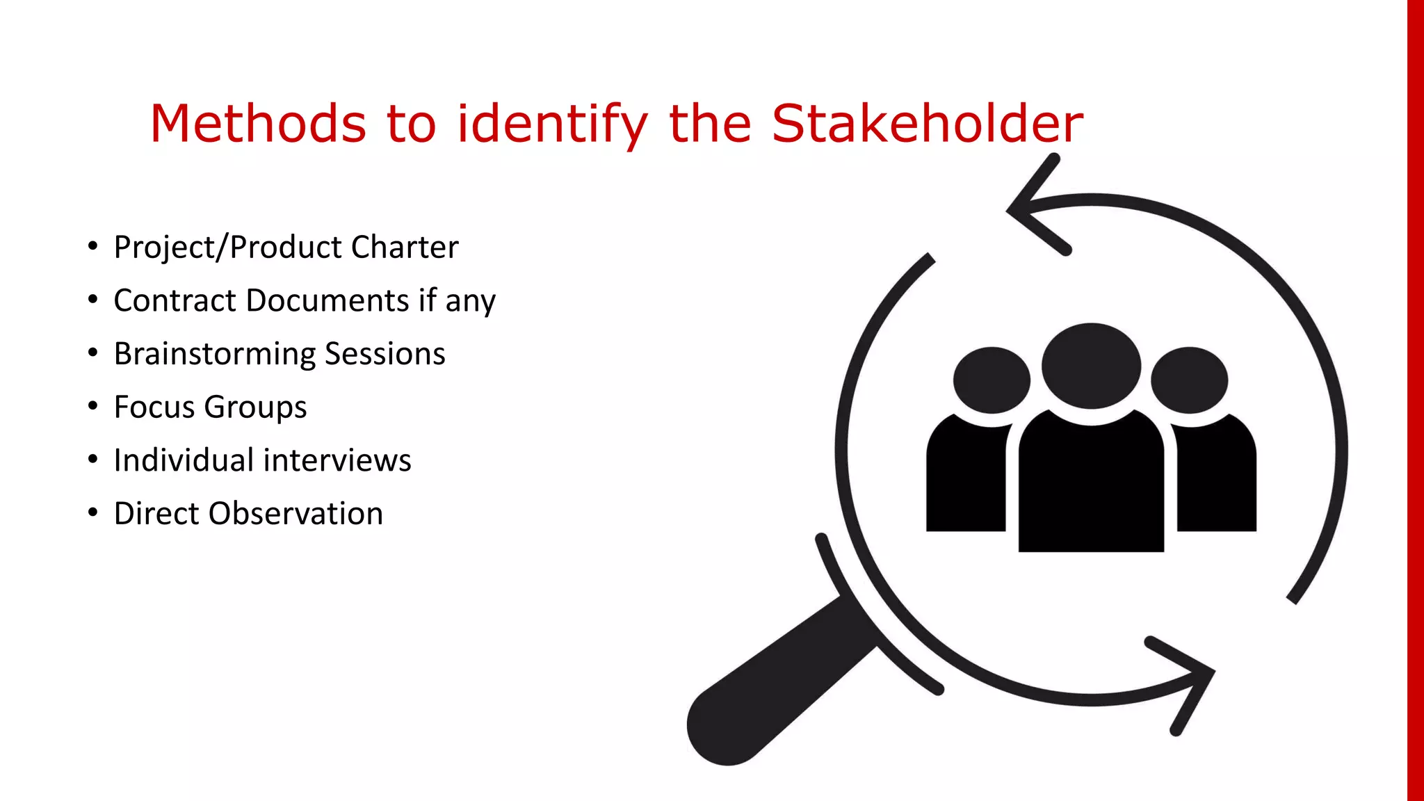 Managing stakeholders from the disengaged to the difficult | PPTX