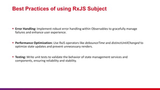 Managing State & HTTP Requests In Ionic. | PPTX