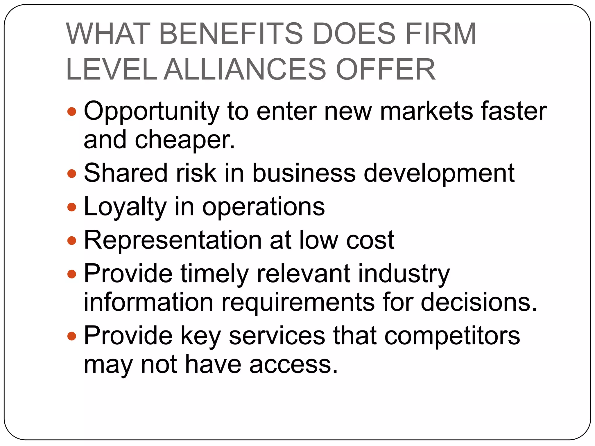 Managing strategic alliances and channel partners | PPTX