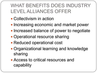Managing strategic alliances and channel partners | PPTX