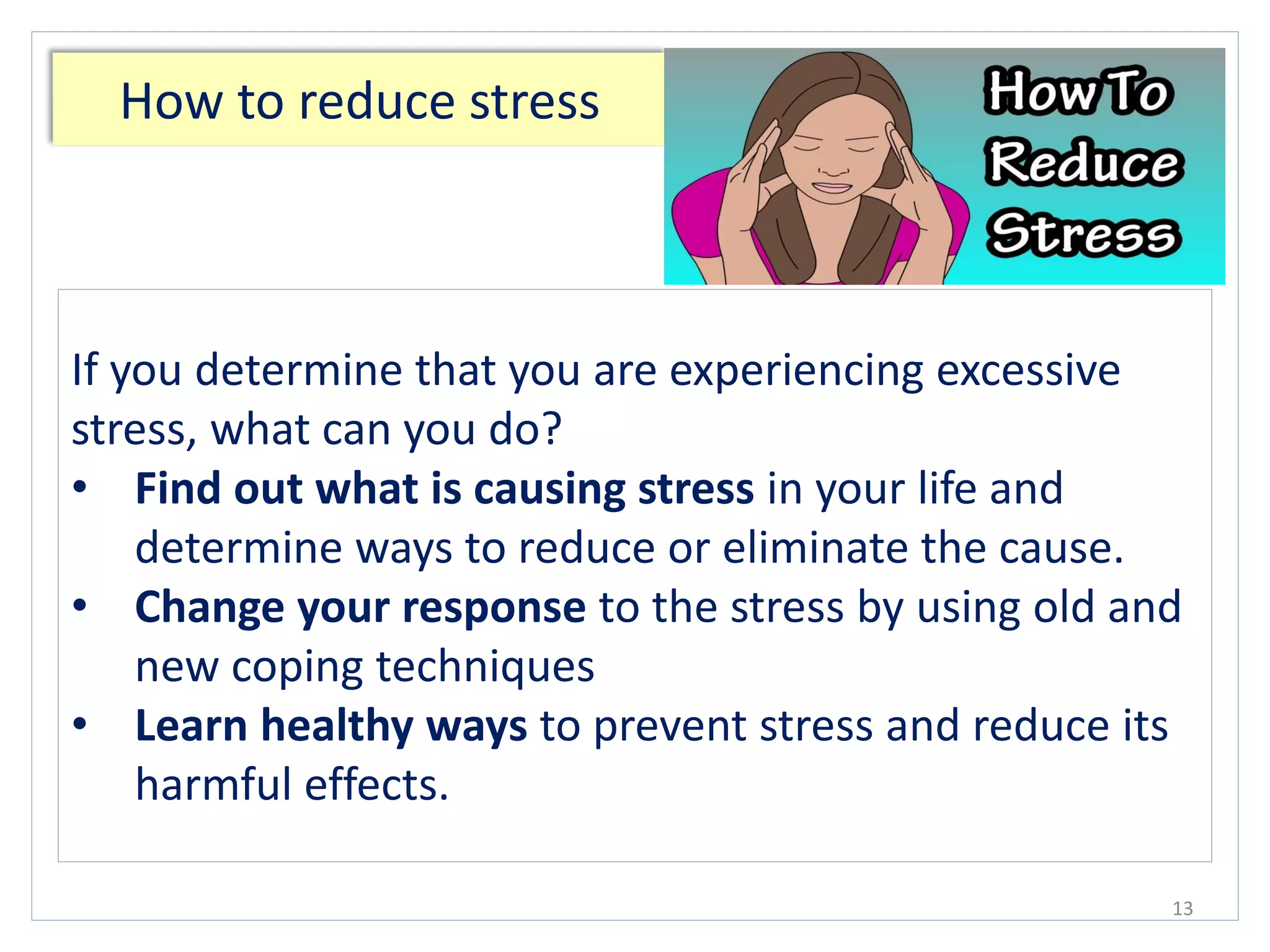 Managing stress | PDF