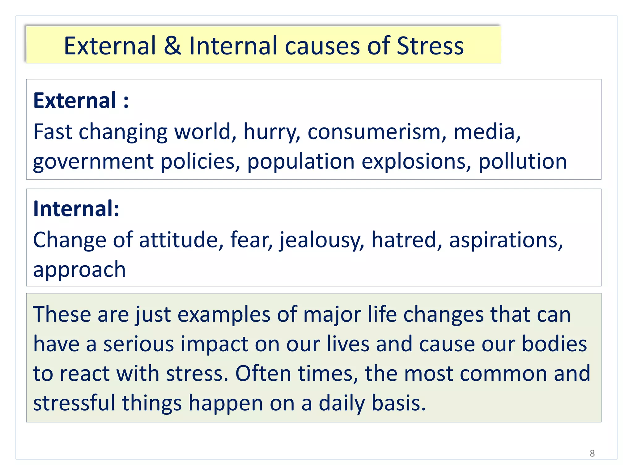 Managing stress | PDF