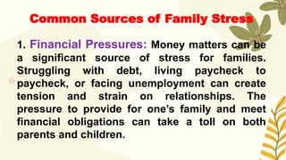 Managing Stress and Emotions: identifying Common Stressors faced by ...