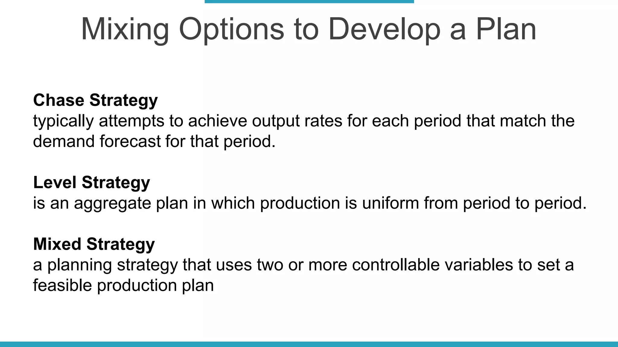 Managing Supply Chain, Managing Inventory and Aggregate Scheduling | PPT
