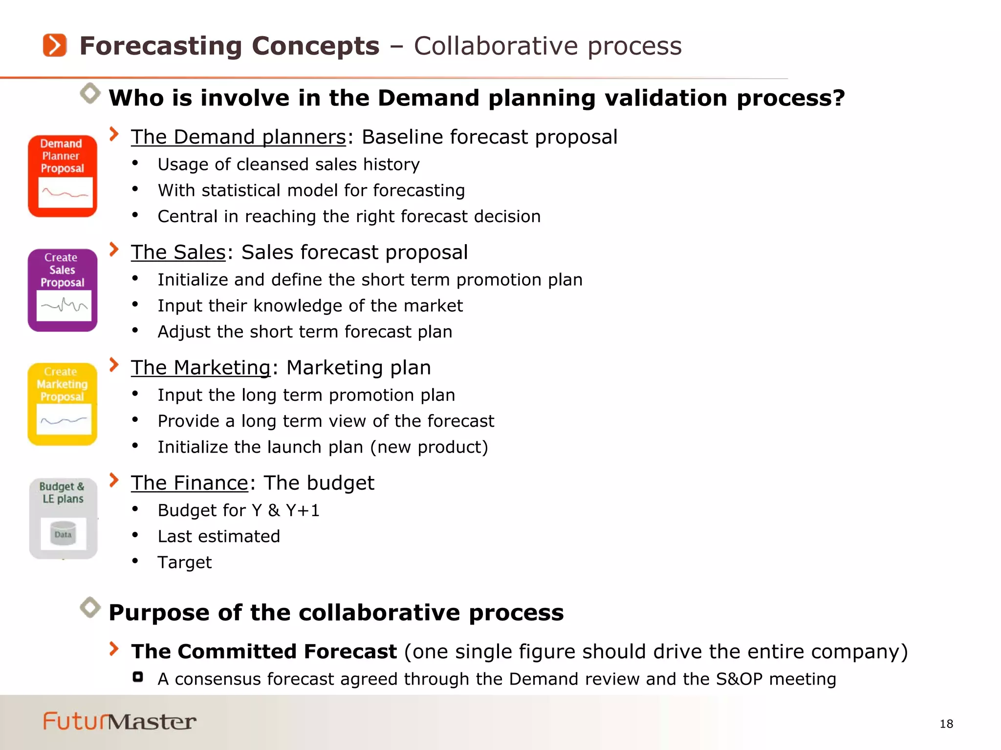 Managing supply chain from the front demand planning excellence | PPT