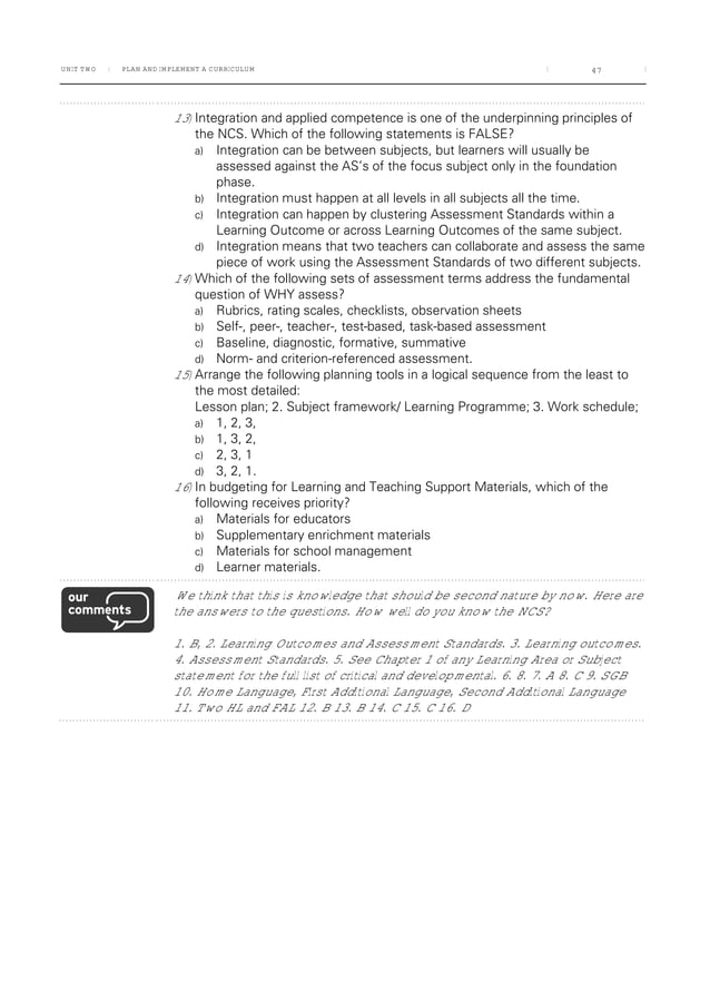 Managing teaching and learning: ACE School Management and Leadership ...