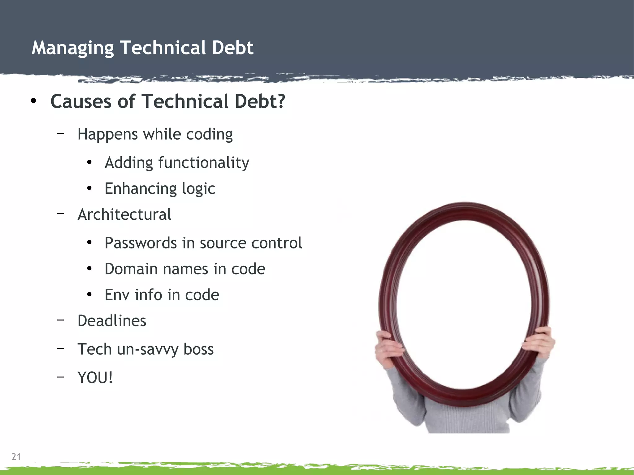 Managing Technical Debt | PDF