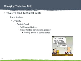 Managing Technical Debt | PDF