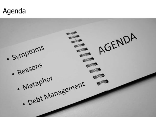 Managing Technical Debt Ppt 