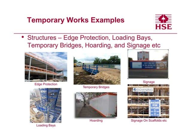 Managing Temporary Works - Andrea Robbins(HSE) | PDF
