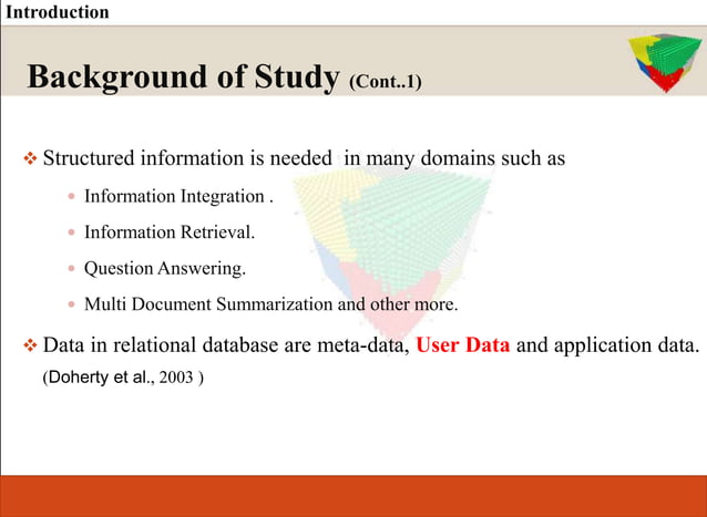 Managing textual data semantically in relational databases by wael yahfooz and Sk ahammad Fahad ...