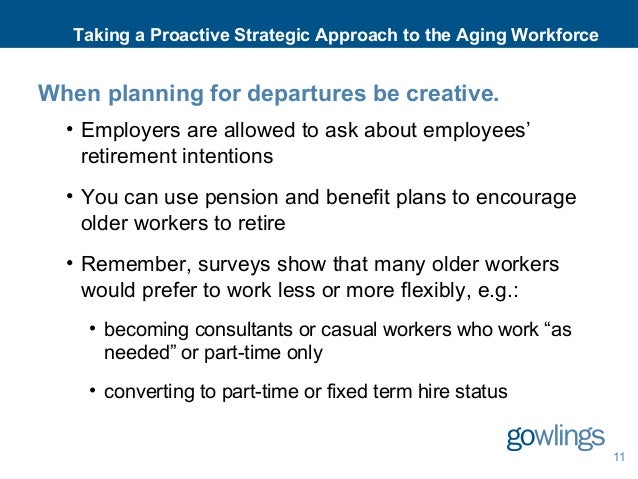 Managing the Aging Workforce