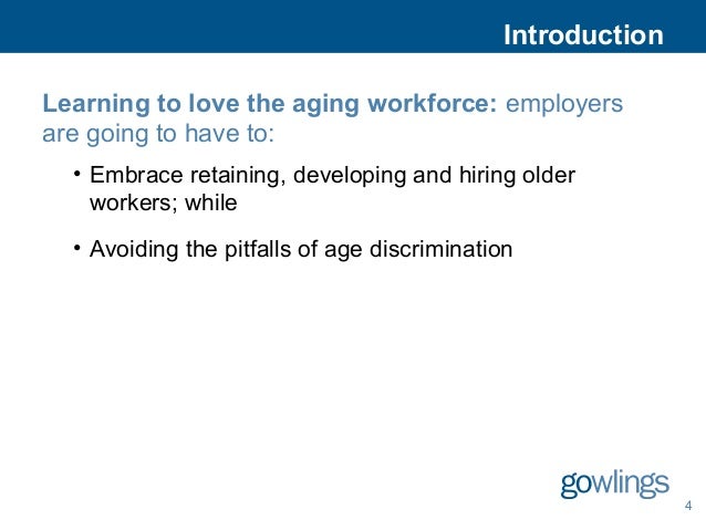 Managing the Aging Workforce