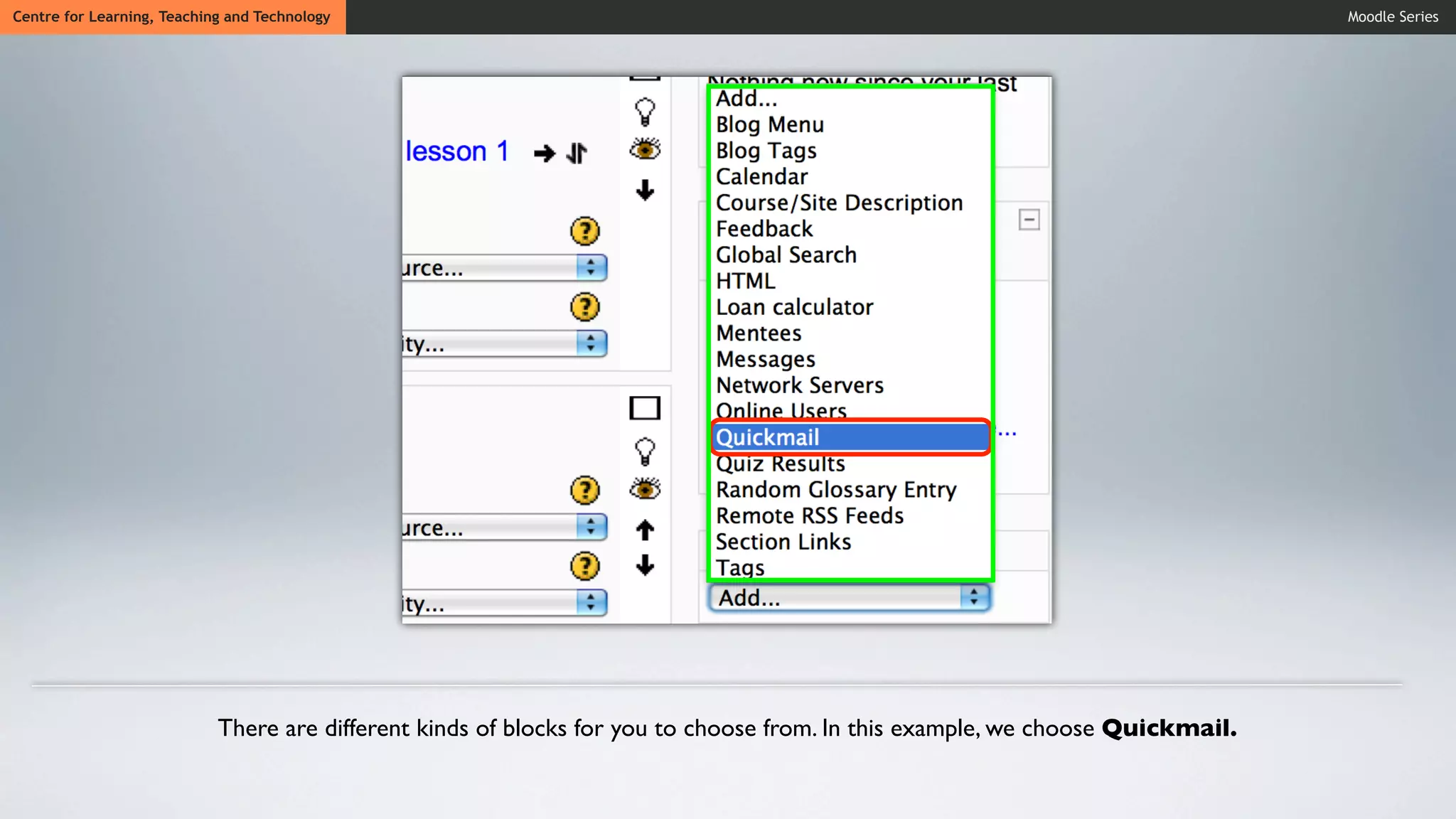Managing the blocks | PPT