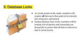 Managing the clinical research process | PPTX