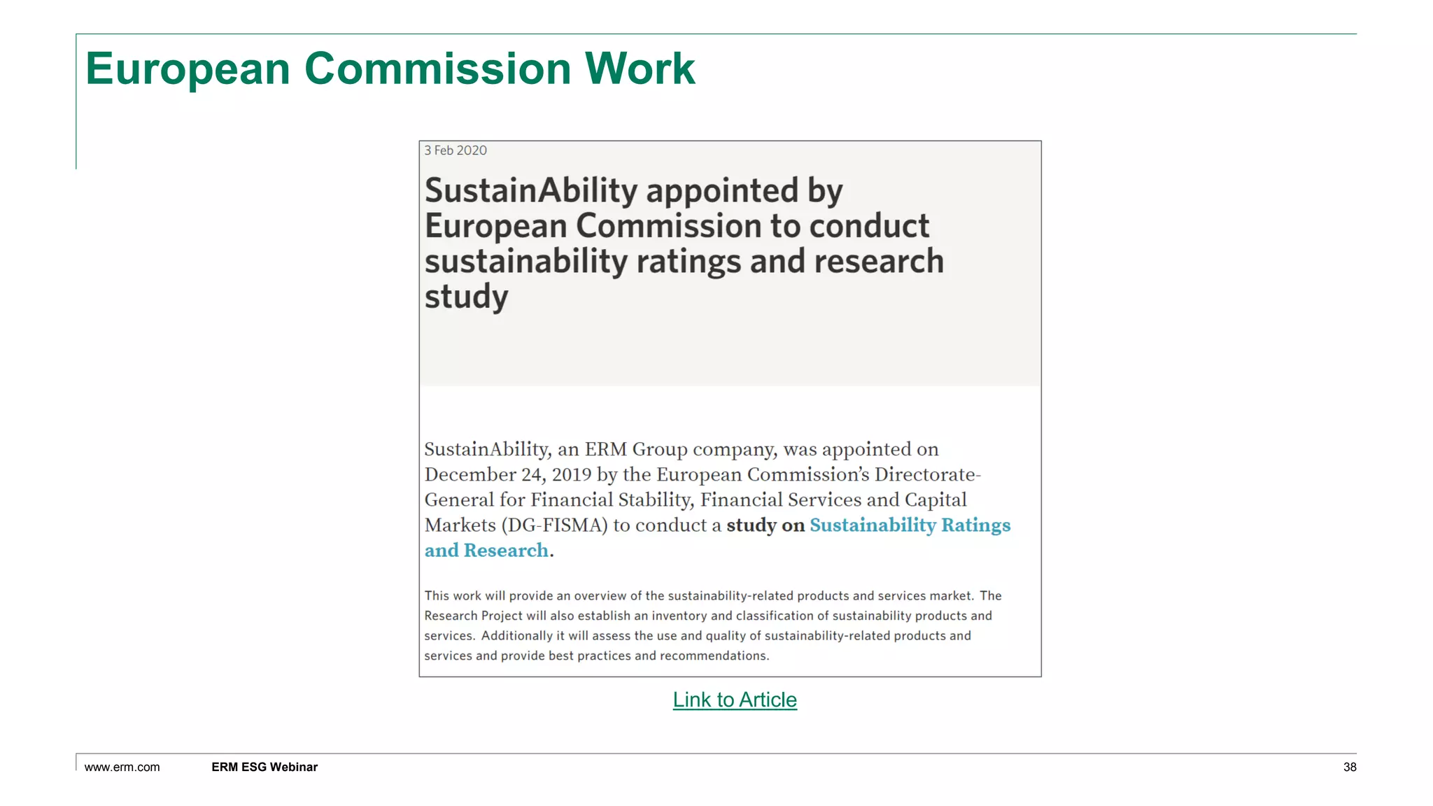 Managing the ESG Ecosystem US EPA_Feb_2021 | PDF