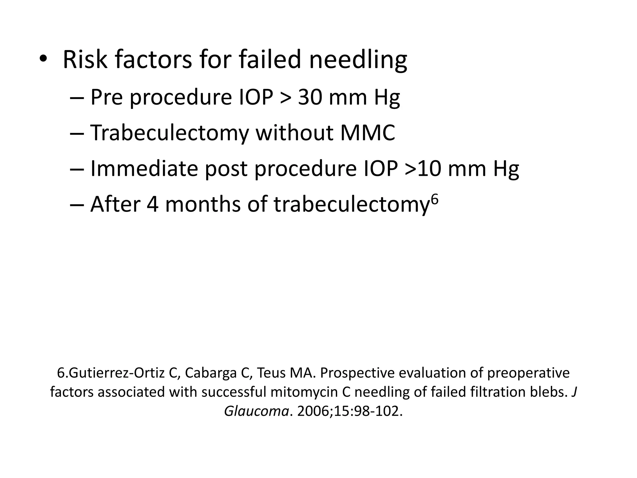 Managing the failing bleb | PPTX