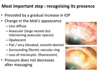 Managing the failing bleb | PPTX