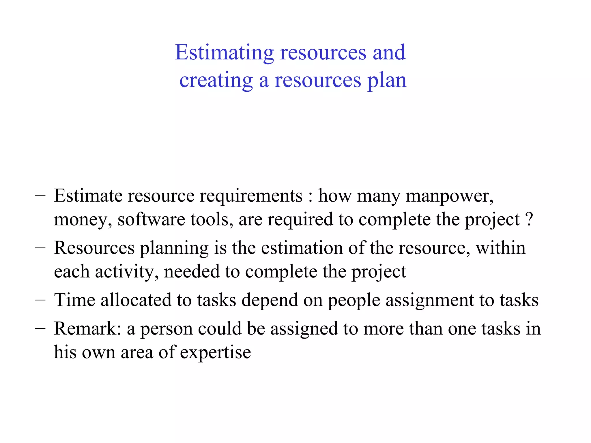 Managing the information system project | PPT