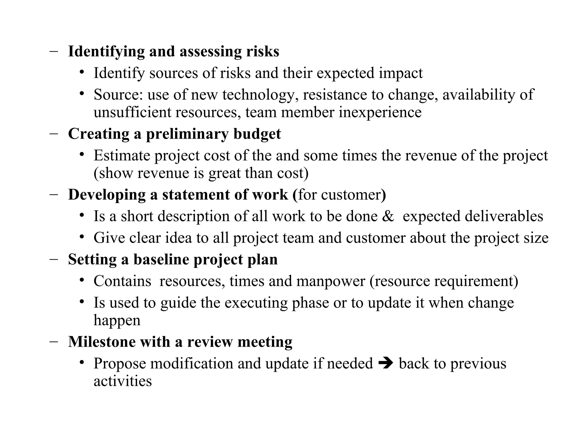 Managing the information system project | PPT