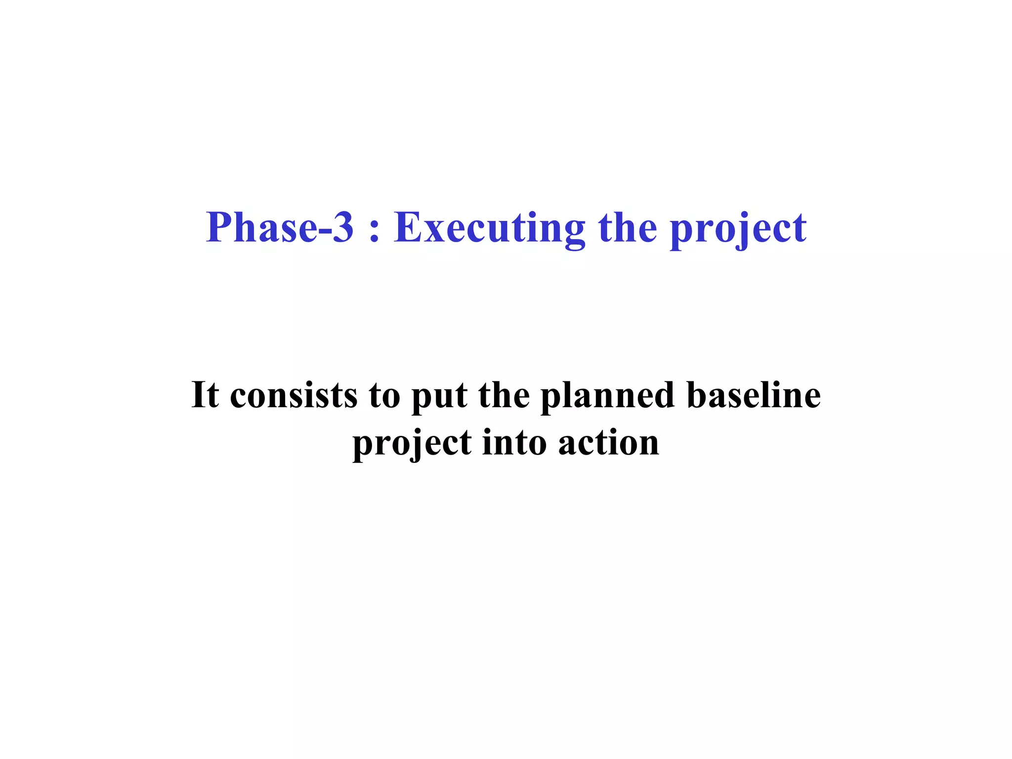 Managing the information system project | PPT