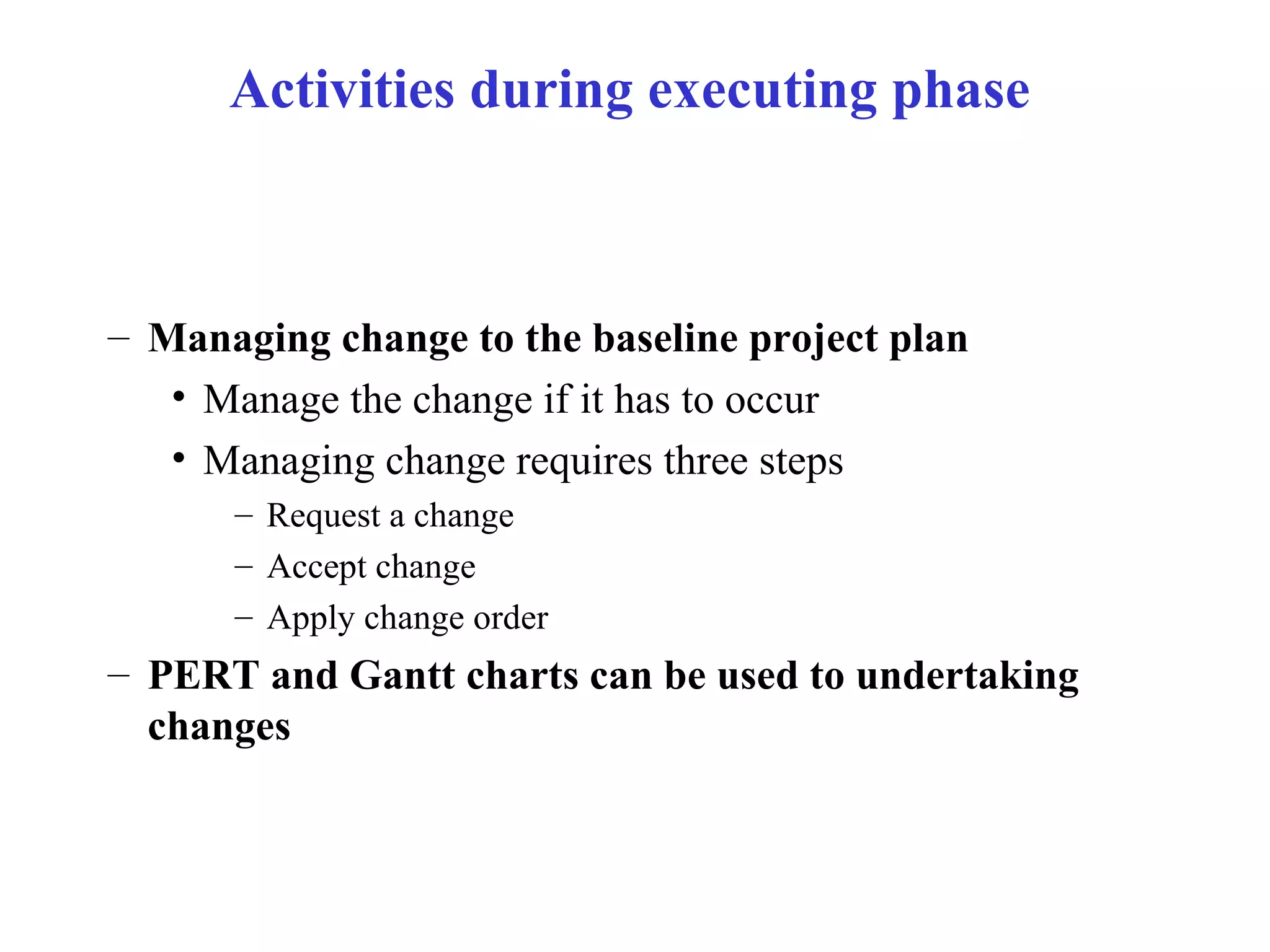 Managing the information system project | PPT