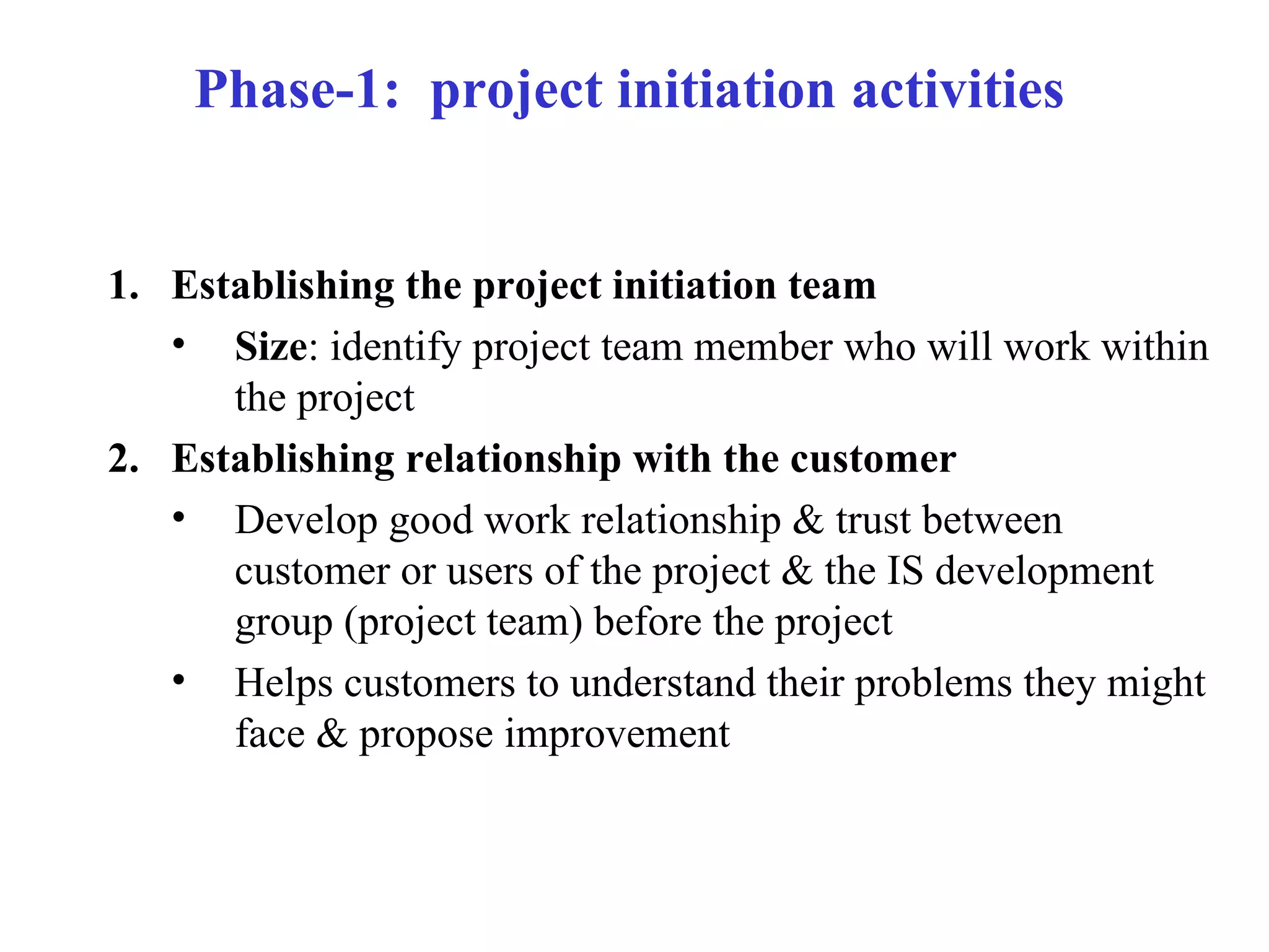 Managing the information system project | PPT