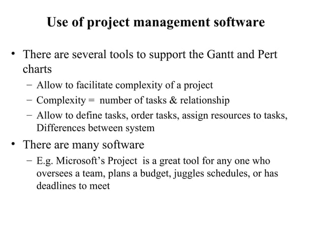 Managing the information system project | PPT | Business | Business and ...