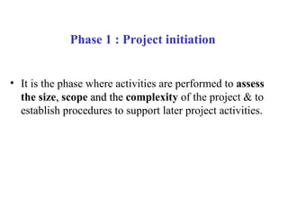 Managing the information system project | PPT