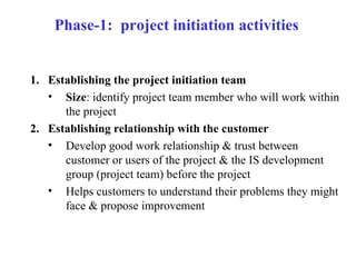 Managing the information system project | PPT