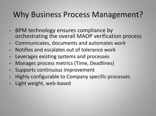 MAOP Process Validation | PPT