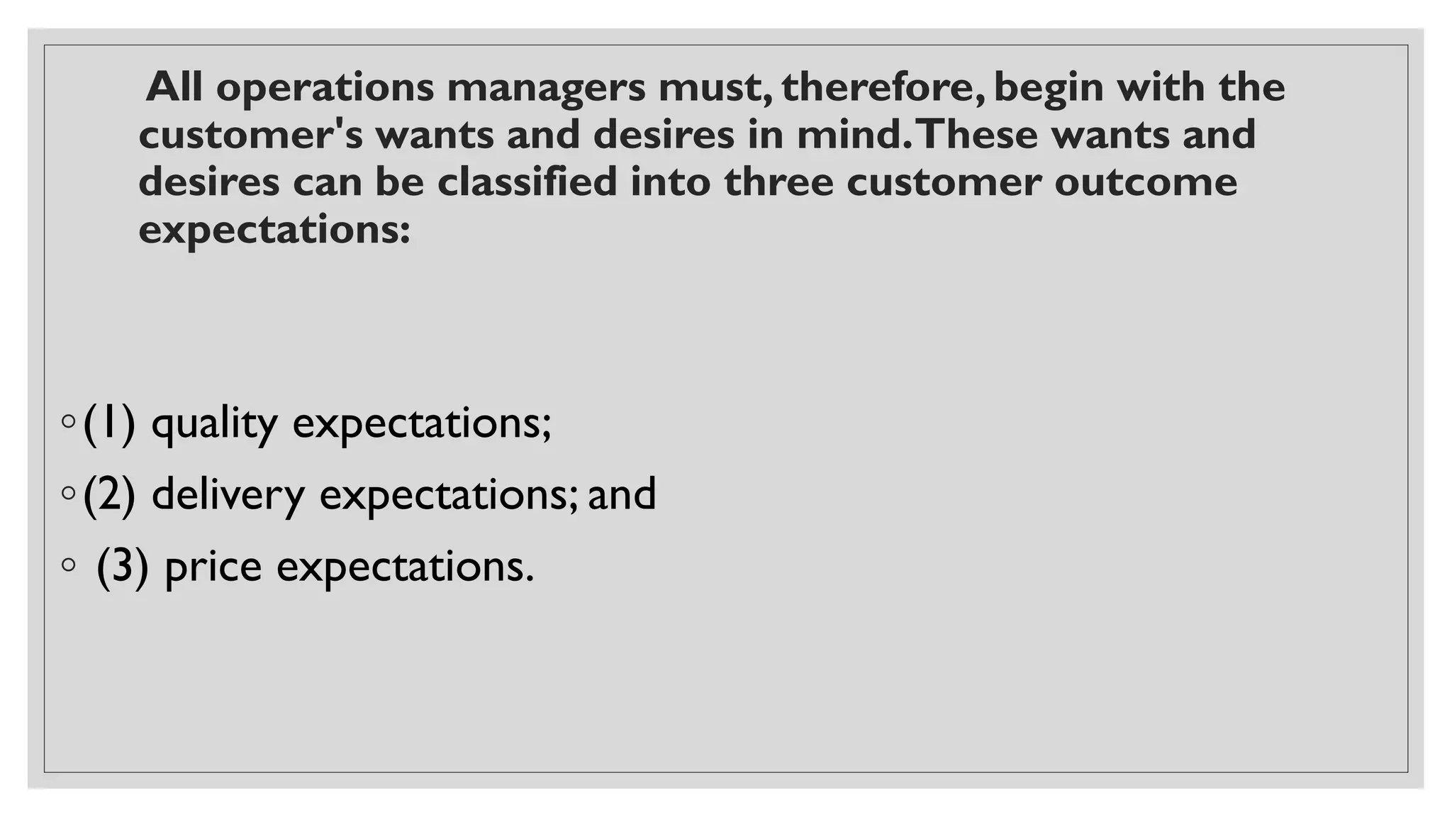 Managing the operations function | PDF