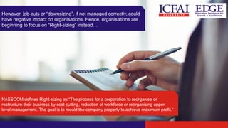 Managing the Right in Right-sizing | PPT